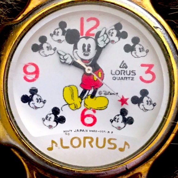Lorus | Accessories | Vintage Lorus Mickey Mouse Musical Watch | Poshmark